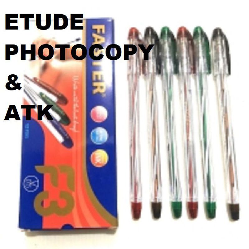 Ballpoint Faster F3 Isi 12 Pcs