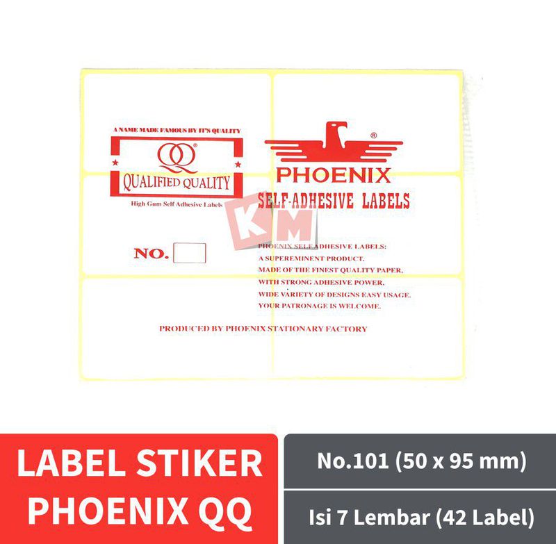 Sticker Label No. 101