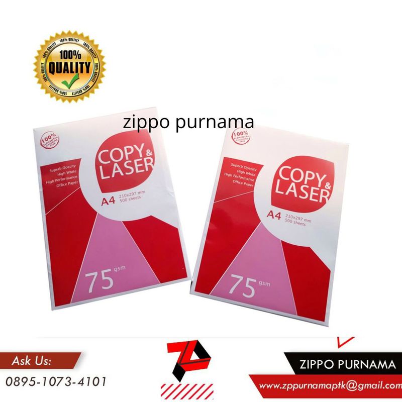 kertas A4 75 copy laser