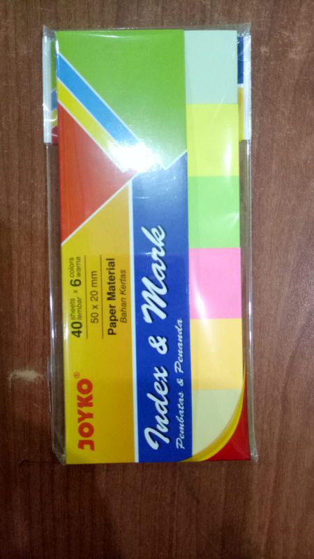 Sticky Notes Merk Joyko 6 Warna