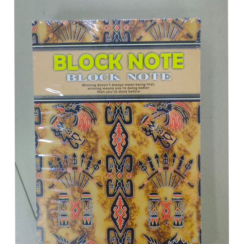 Block Note Batik - Pack