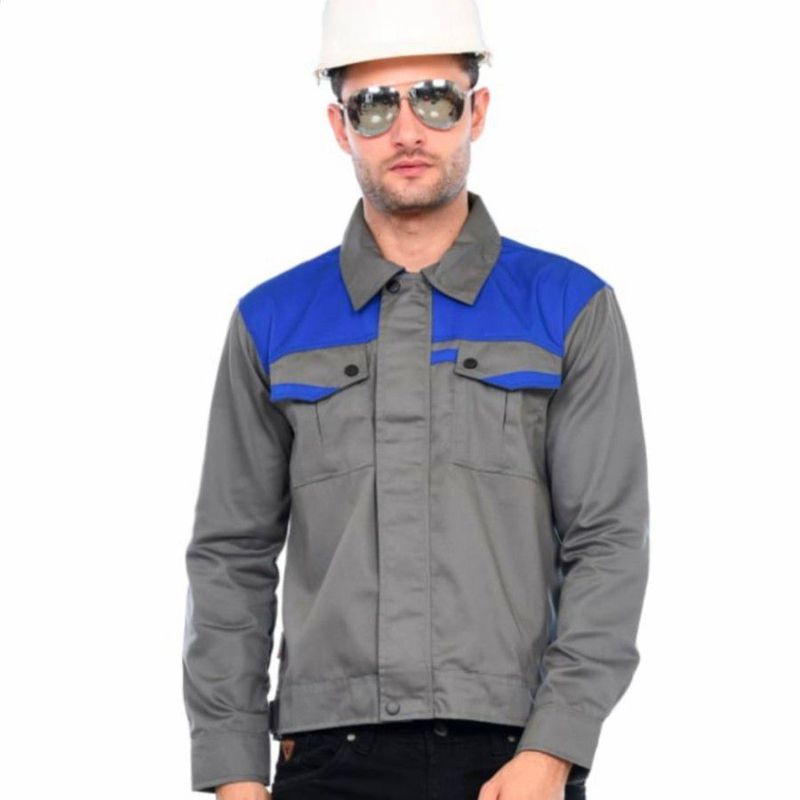 Workwear Baju Seragam Wearpack Kerja Lapangan Semi Jaket Safety BJWS-01