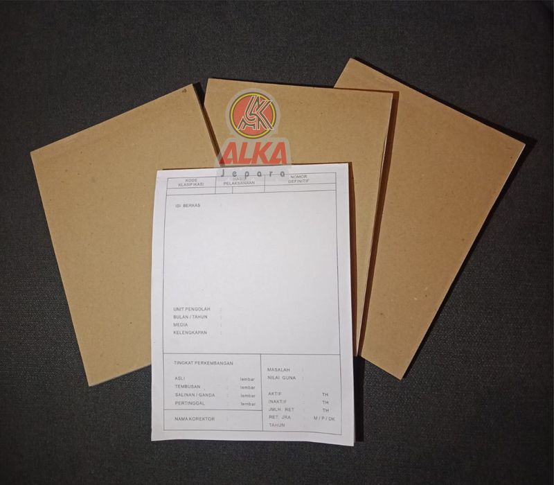 Fisis/ Kartu Deskripsi Arsip