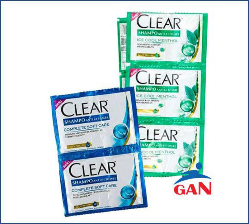Clear shampoo renteng