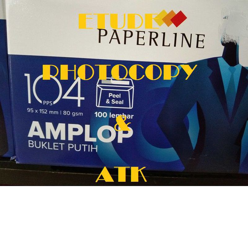 Amplop Paperline 104 Isi 100 Lembar
