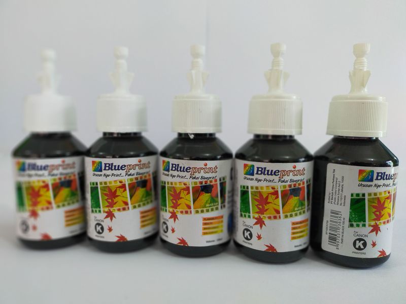 Tinta Blueprint Botol Canon Black - Kuning