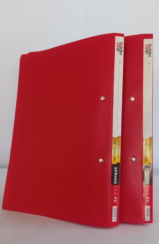 Map Plastik Folder One (Spring File) - Kuning