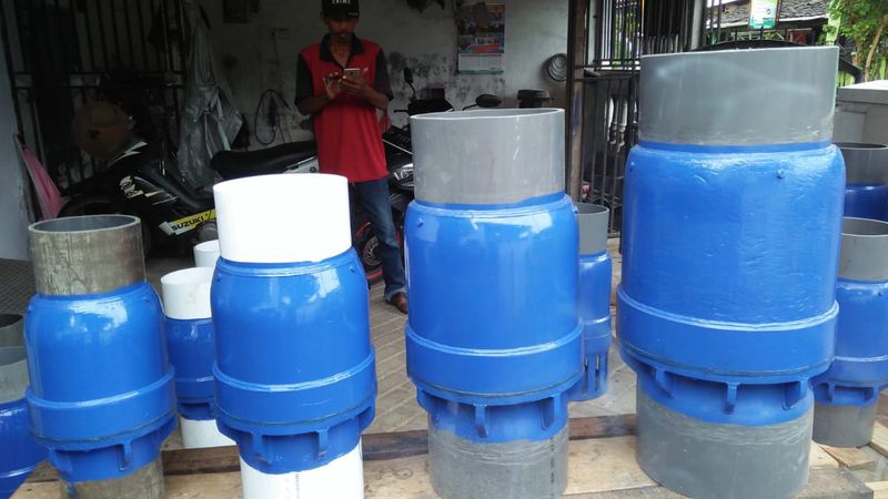 Tusen Klep PVC - Valve PVC 6 Inch Klep Murah - Ukuran 6 Inch