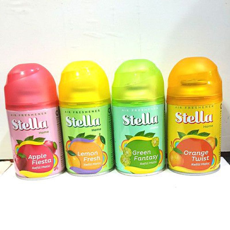 Refill Pengharum Ruangan Stella air freshener matic 225ml - APEL