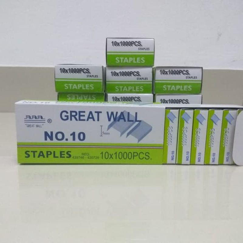 GW ISI STAPLES NO 10