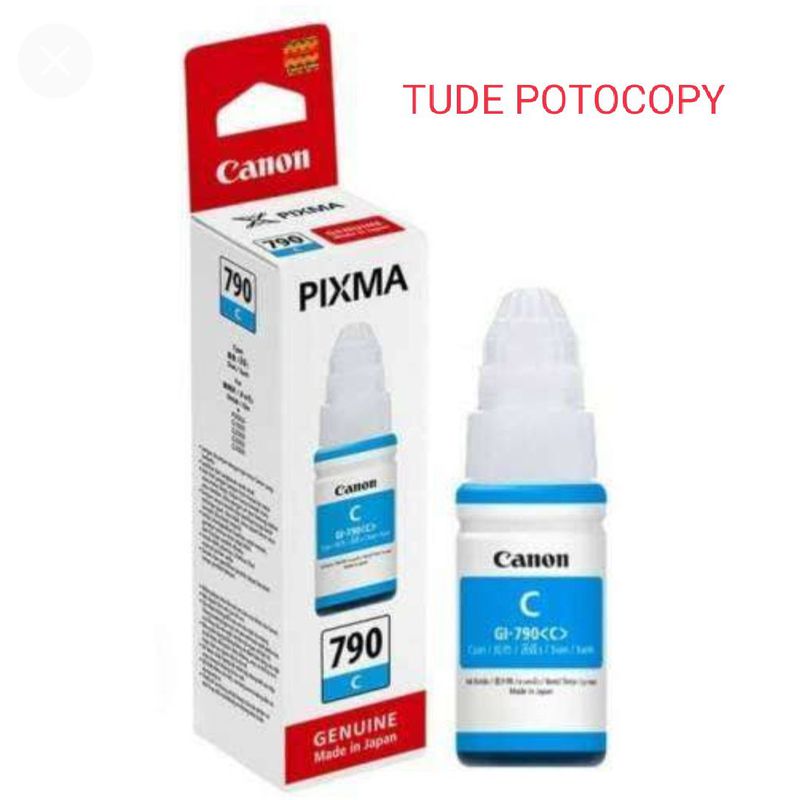Tinta Canon Pixma 790 biru