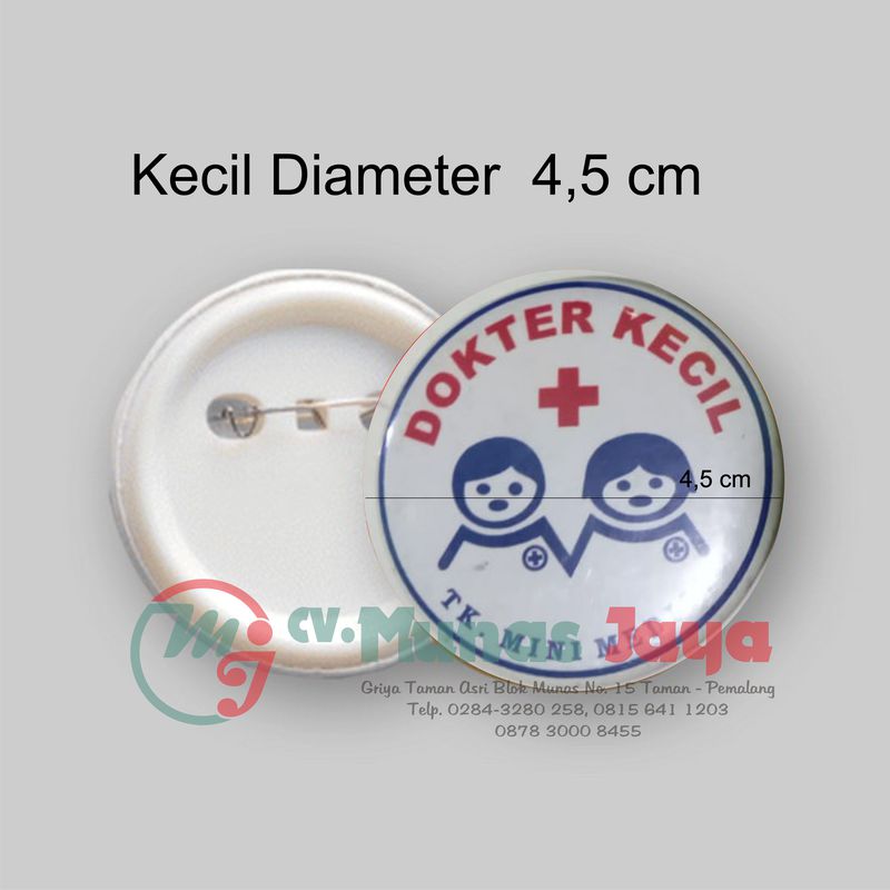 JASA CETAK PIN KECIL / BESAR - BESAR