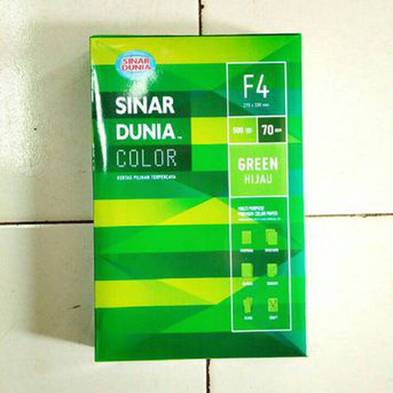 Kertas Warna A4 (HVS - Biru