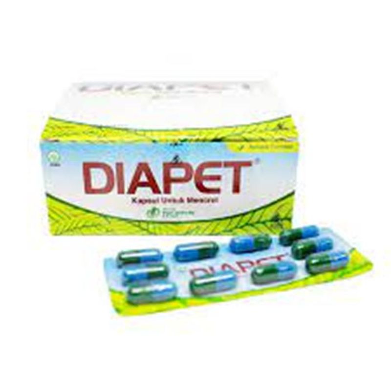 Diapet obat diare (box isi 25 strip)