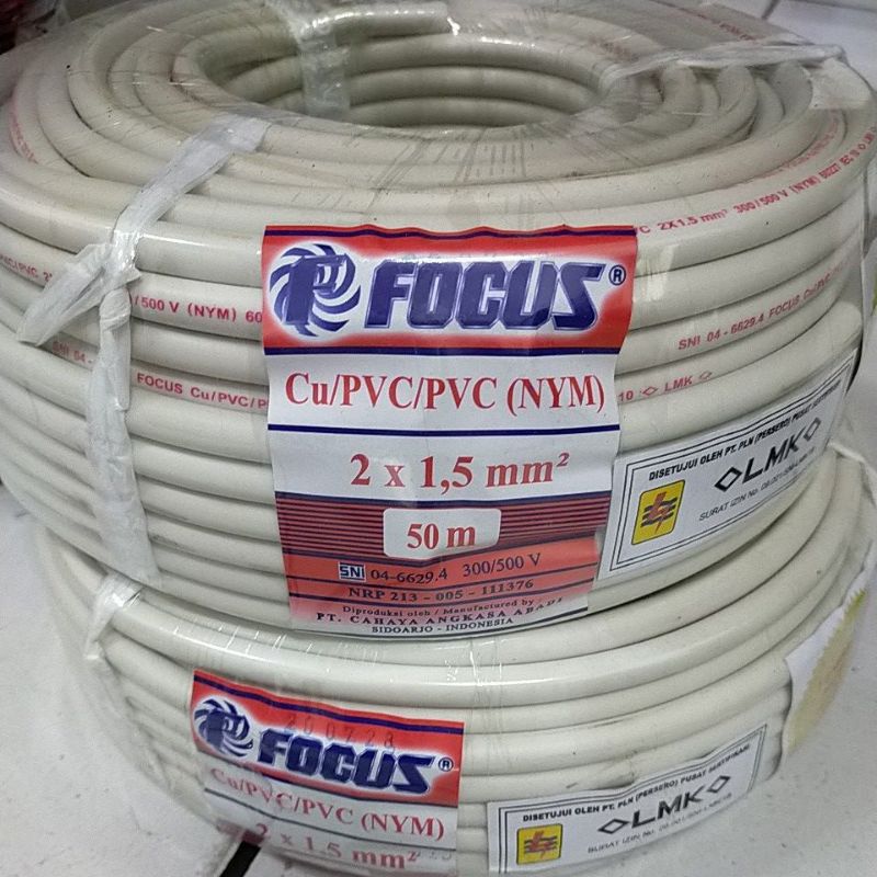 KABEL FOCUS 2X1.5 / METER