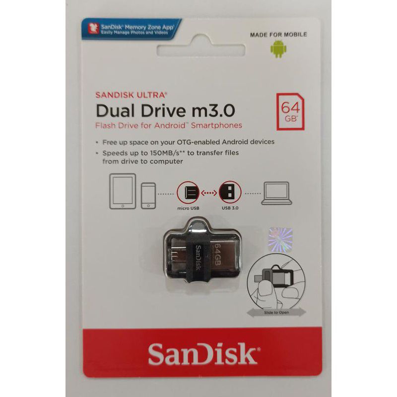 Flashdisk 64 OTG DUAL DRIVE