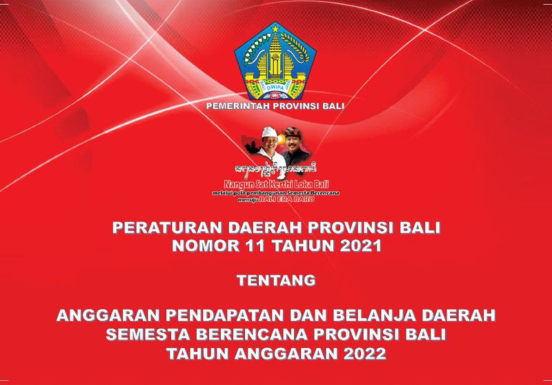 Buku PERDA APBD 2022