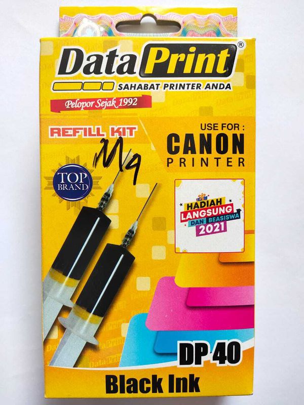 Data Print 40 (Canon/Hp) - Canon Hitam