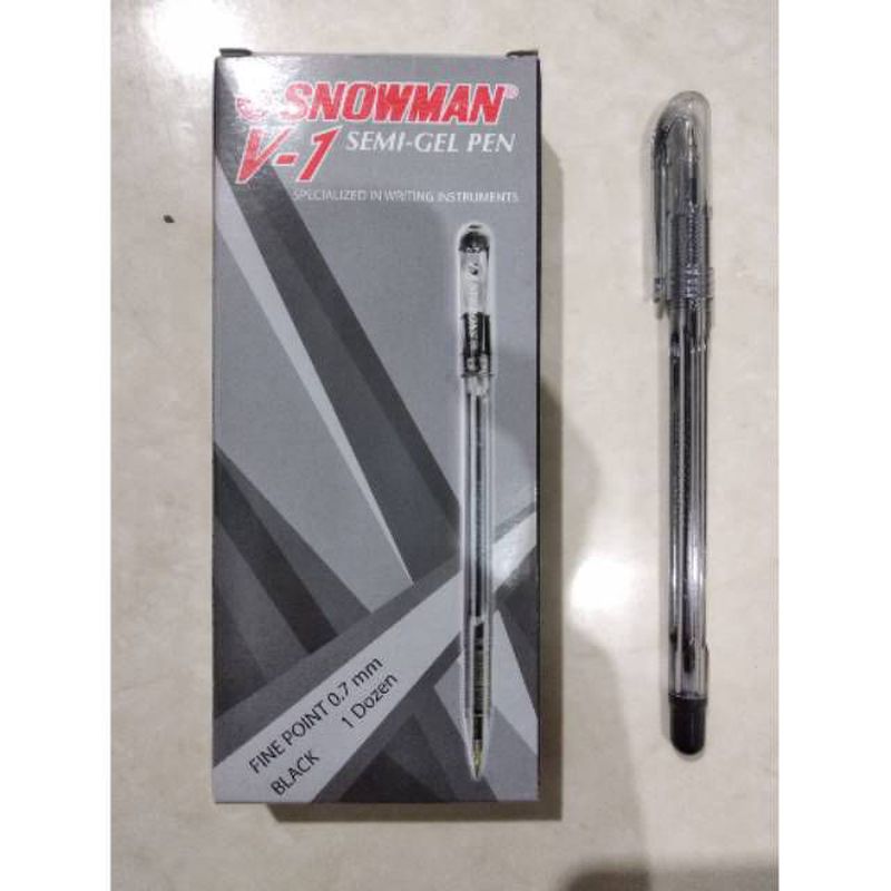 BALLPOINT SNOWMAN V1