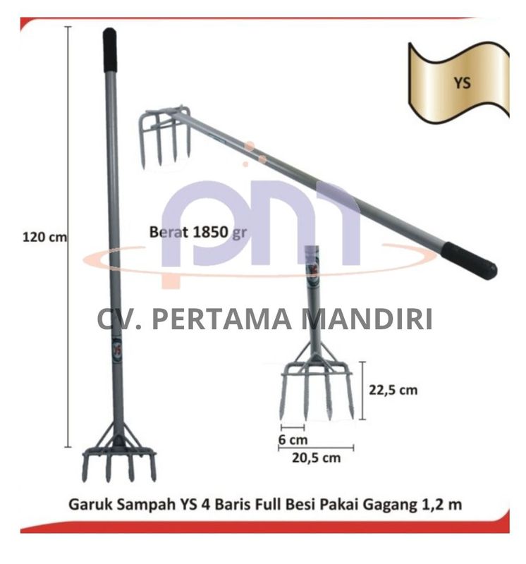SEKOP GARPU BAJA GAGANG BESI ( BESAR ) / UNIT