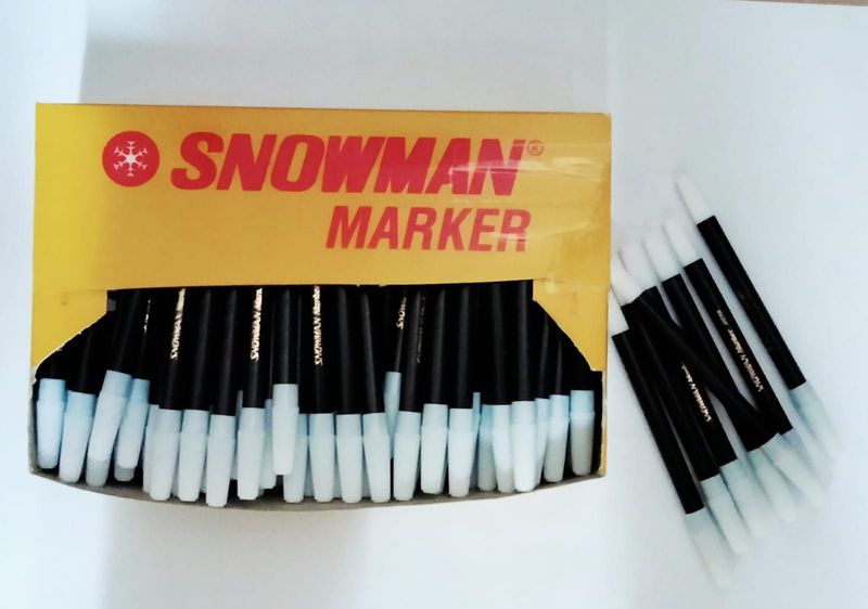 Spidol Marker Snowman - Merah
