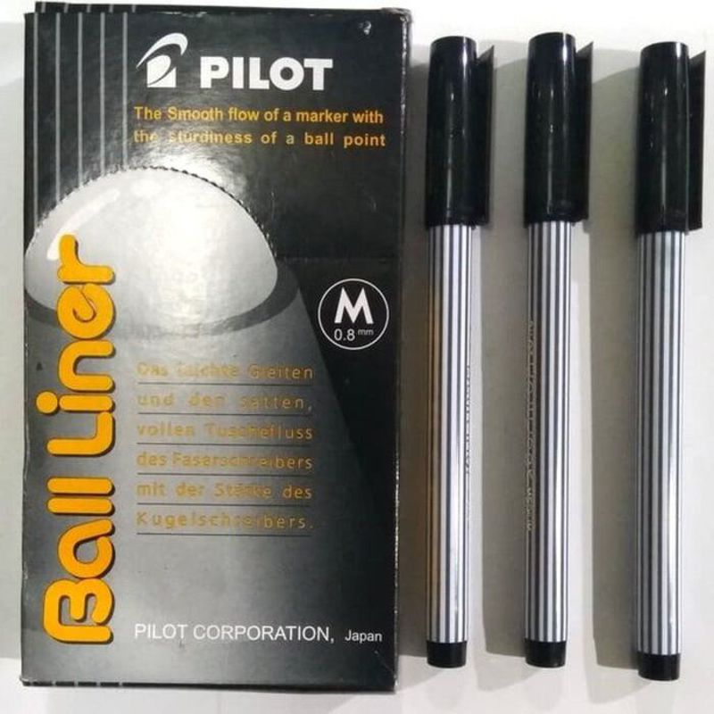 Ballpoint Pilot Balliner BL-5M - Hitam