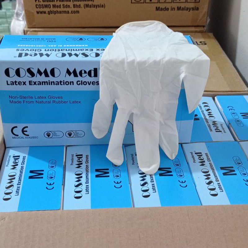 Handscoon Cosmo Med M powdered