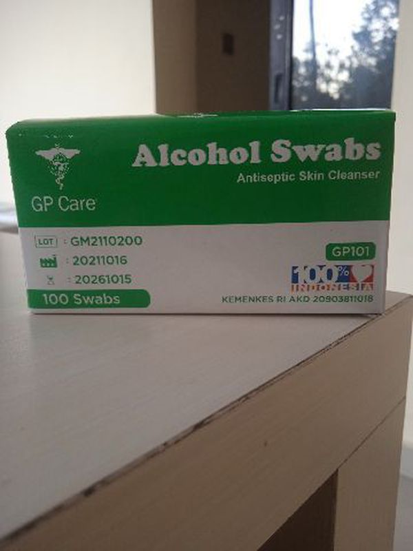 Alcohol Swab GP Care