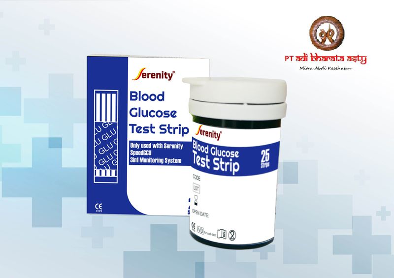 Blood Glucose Test Strip (box/50 strip)