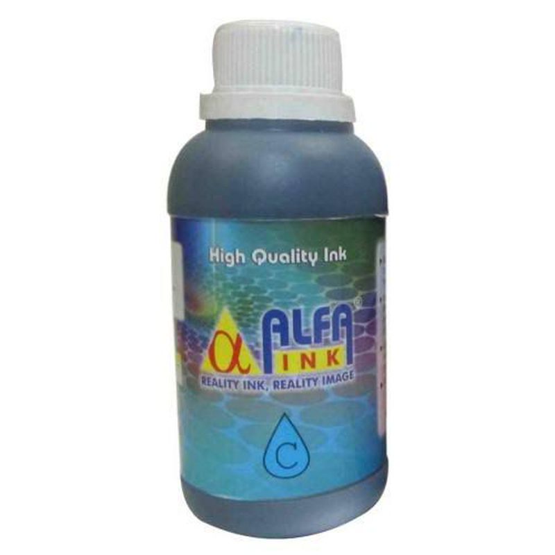 TINTA ALFA INK 250ml CYAN