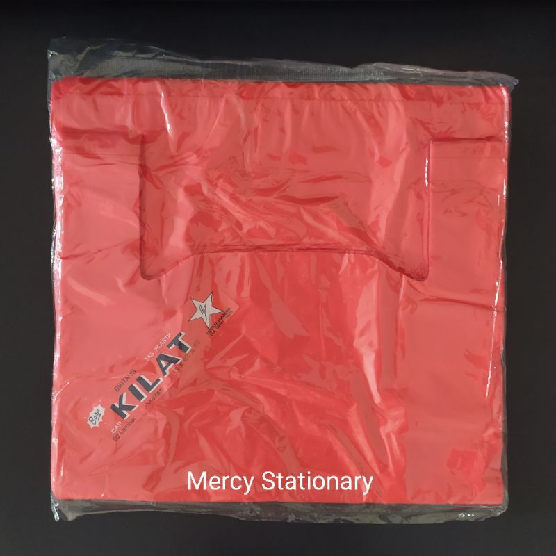 TAS PLASTIK MERAH JUMBO