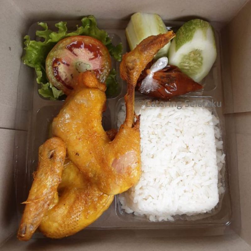 Paket Ayam Goreng Separo