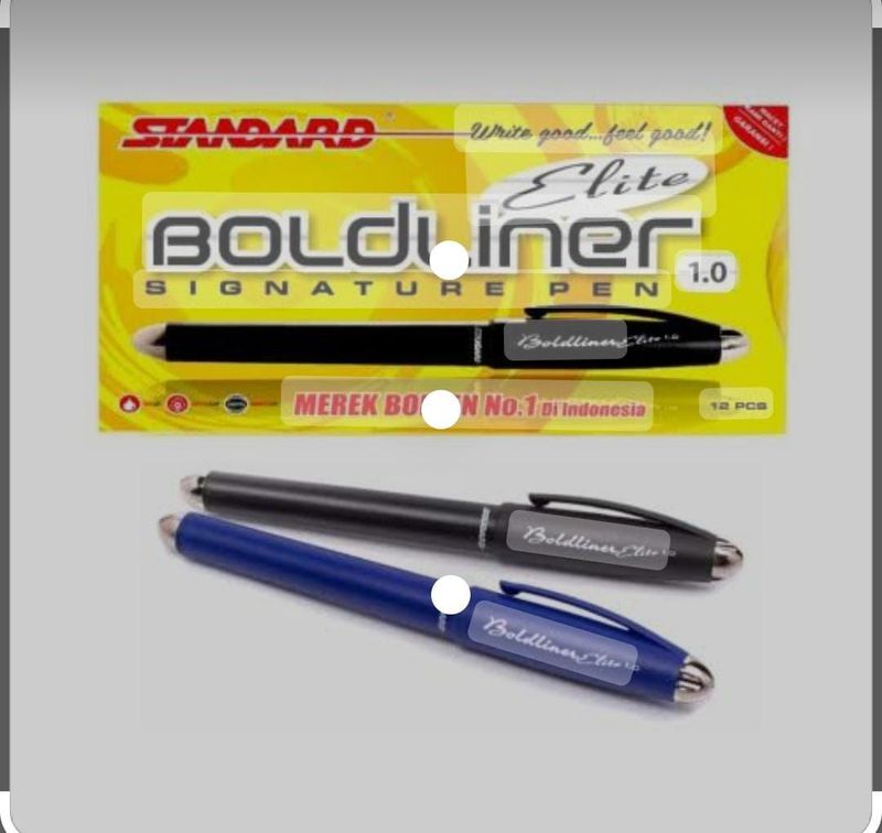 Ballpoint Balliner elite 1.0 Biru