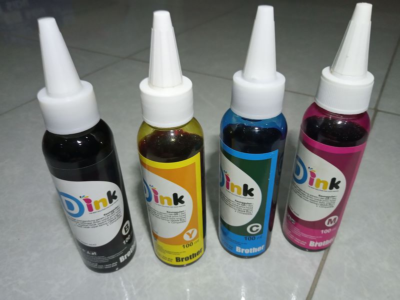 Tinta Brother D Ink - Hitam