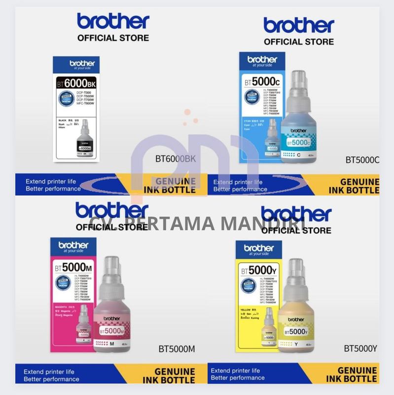 BROTHER INK BT 5000 & BT 6000 / SET