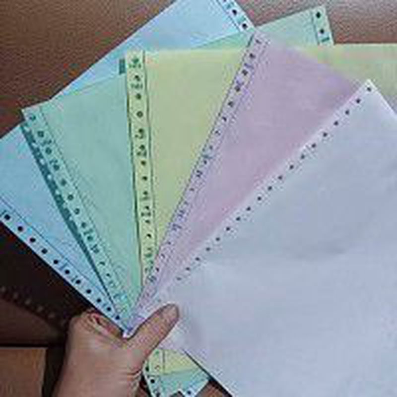 Kertas NCR 5 Ply - Rangkap 5 F4 100 set