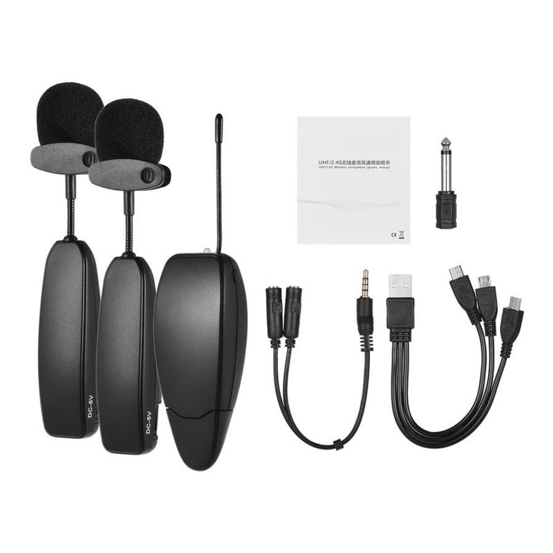 Mic Clip On Wireless Shorush