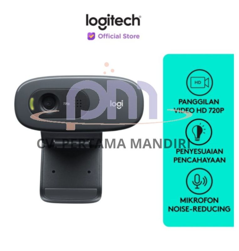 LOGITECH C270 WEBCAM HD 720p