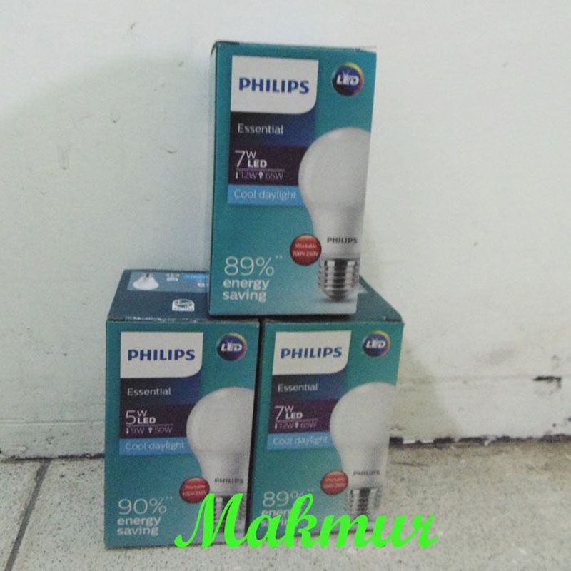 Lampu Philips Esensial LED 7 watt