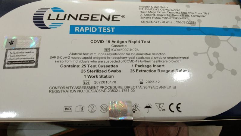 rapid test lungene