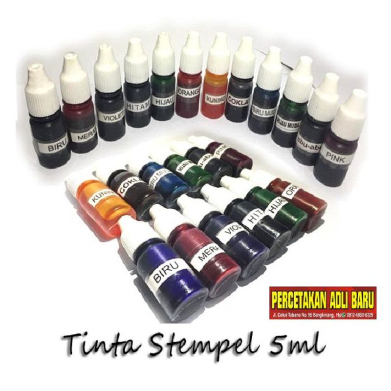 TINTA STEMPEL OTOMATIS SEMUA WARNA (PCS)