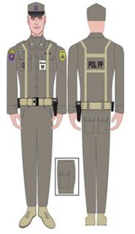 PAKAIAN DINAS LAPANGAN (PDL) SATPOL PP PRIA