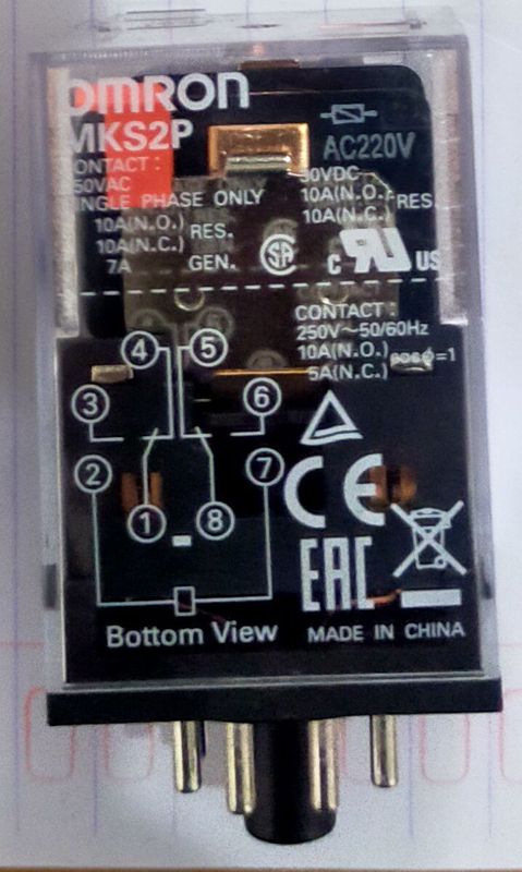 Relay MK 2p ac Omron