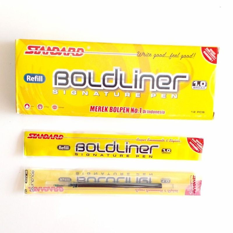 Refil pulpen Boldliner standart 1.0 mm isi 12