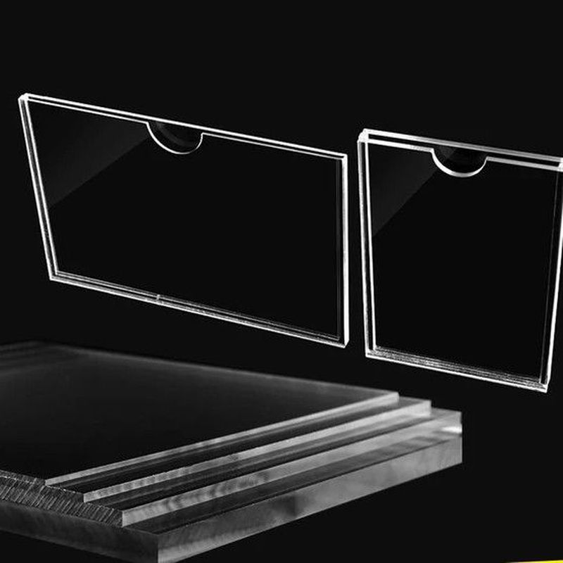 Akrilik / Acrylic A4 / Double Layer / Sisipan Kertas / Brosur