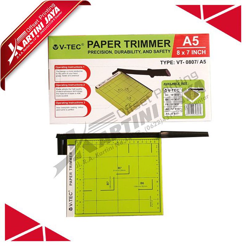 ALAT PEMOTONG KERTAS (PAPER CUTTER) F4