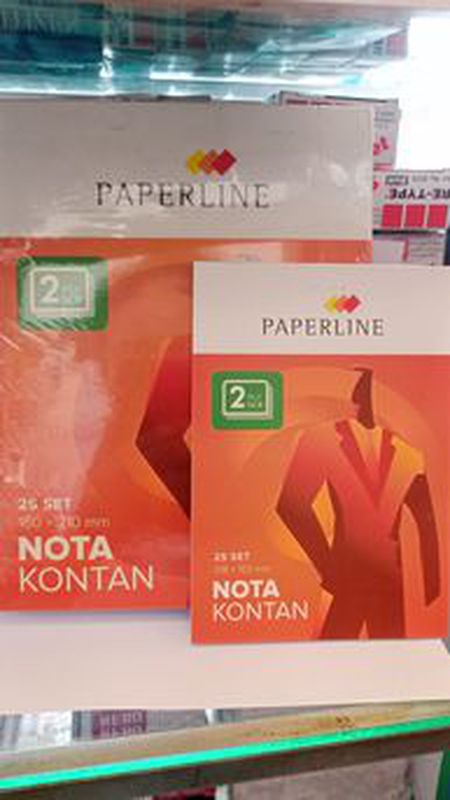 Nota Paperline (Rangkap 2) - Kecil (108x155)