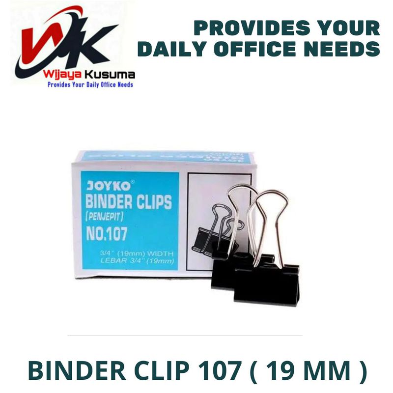 BINDER CLIP 107 ( 19 mm )