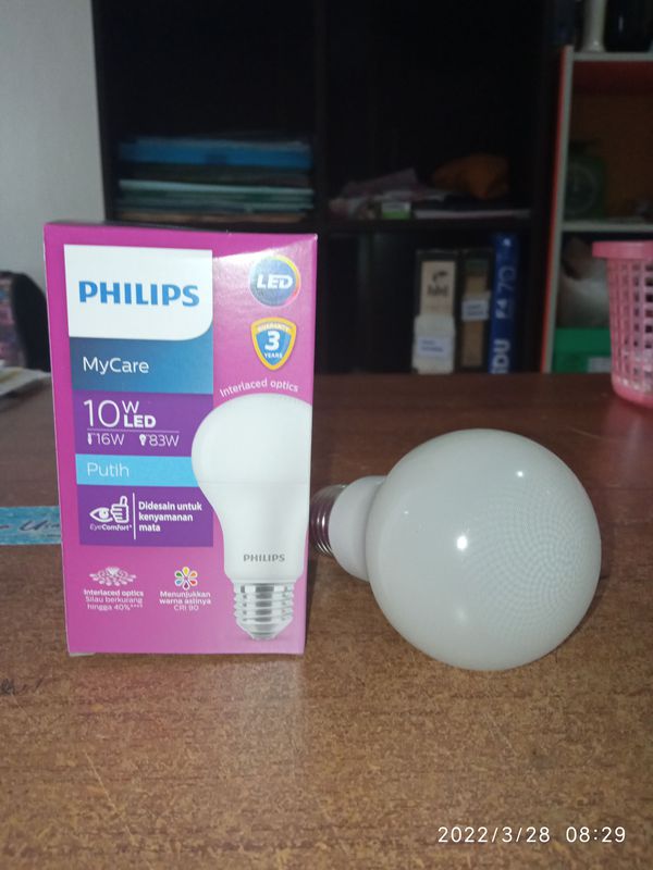 Lampu LED 10 watt E27 - Philips