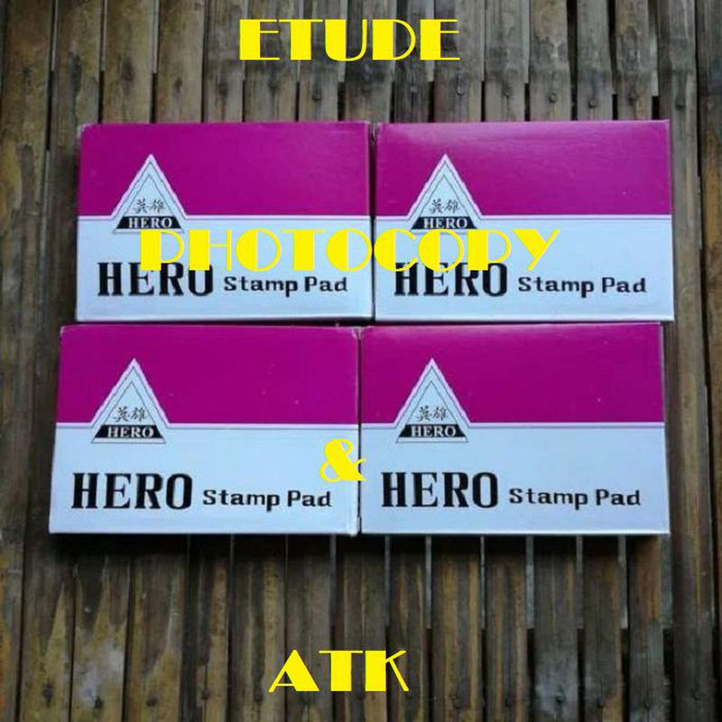 Bantalan Stampel Hero Kecil